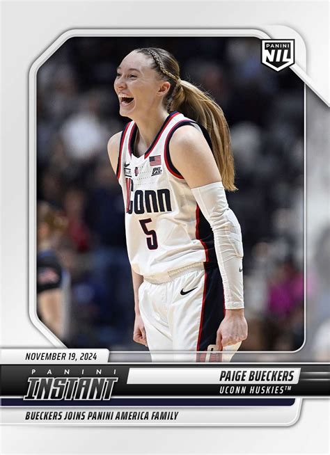 Ncaa 2024 Panini Instant College Basketball Paige Bueckers 49 Joins