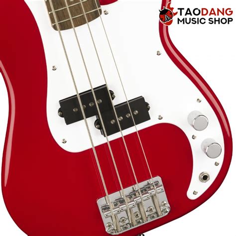 เบสไฟฟ้า Squier Mini Precision Bass สี Dakota Red เต่าแดง