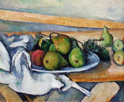 Still Life With Pears By Paul C Zanne Buy Fine Art Print