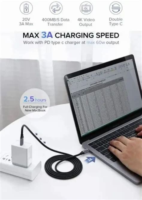 Ugreen Usb 31 Gen 1 Type C Male To Male 15m 50751 At ₹ 1170piece In