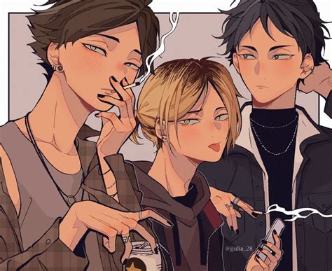 Júlia ☕ On Twitter Haikyuu Mangá Caras Bonitos Anime Fanarts Anime