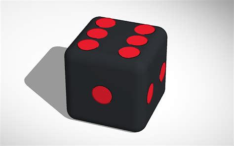 3d Design Dice Tinkercad