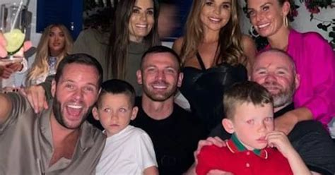 Wayne Rooney Cuts His Head Open While Coleen Slams Shots On Wild Night