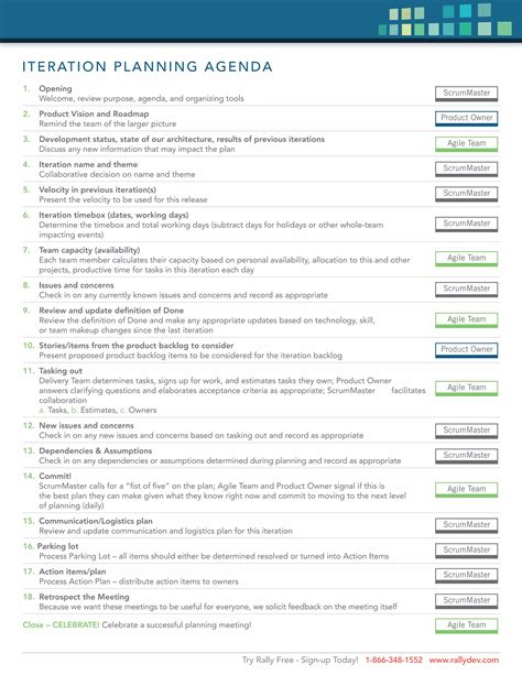 Iteration Planning Guide PDF Technology Computing