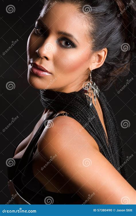 Belle Femme Latino américaine Photo stock Image 57380490