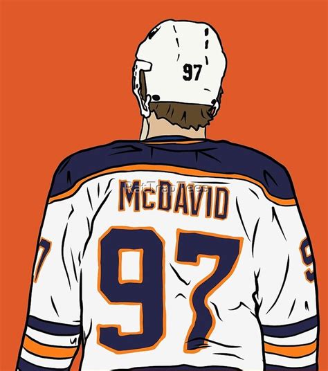Connor Mcdavid Back To By Rattraptees Redbubble Eishockeyspieler Eishockey Hockey