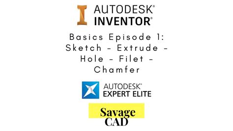 Inventor Basics Episode 1 Youtube