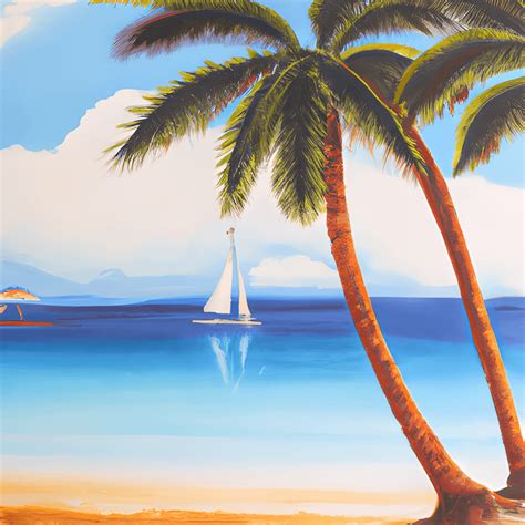 Tropical Sunrise · Creative Fabrica