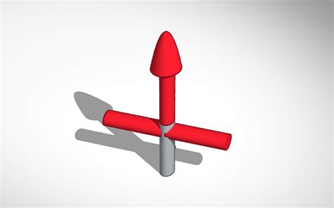 3d Design Kylo Rens Lightsaber Tinkercad