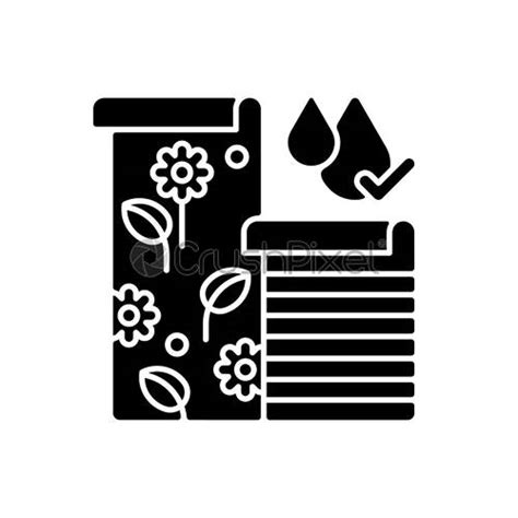 Wallpapers Black Glyph Icon Stock Vector Crushpixel