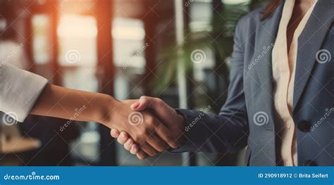 Giving Each Other A Hand Generative Ai Stock Illustration