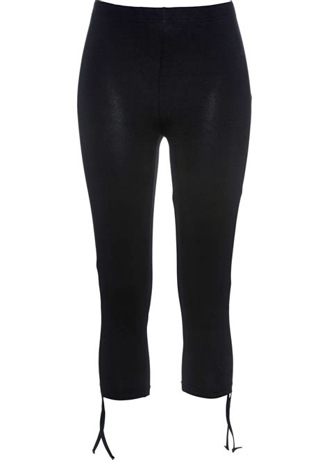 Raffinierte Leggings In 34 Länge Schwarz