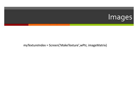 Ppt Introduction To Psychtoolbox In Matlab Powerpoint Presentation