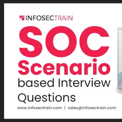 Soc Scenario Based Interview Questions Infosectrain Podcast