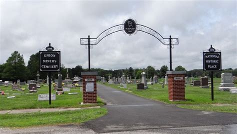 Union Miners Cemetery And Mother Jones Monument In Mt Olive Illinois