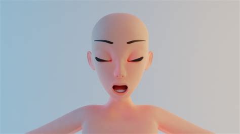 Girl Cartoon Model TurboSquid 1332243