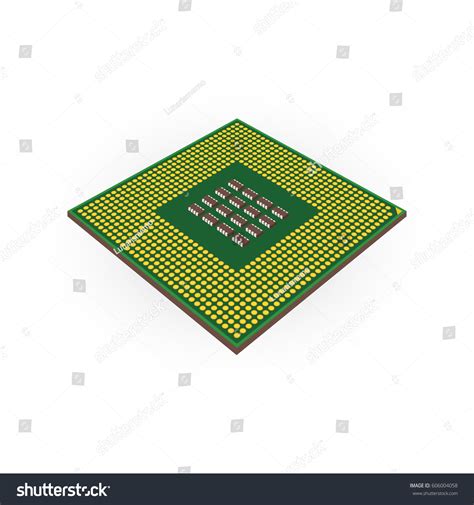 Central Processing Unit Cpu Concept By Stock Vector Royalty Free Shutterstock