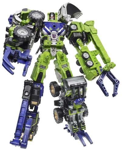 Constructicon Devastator Transformers Classics Tfw2005