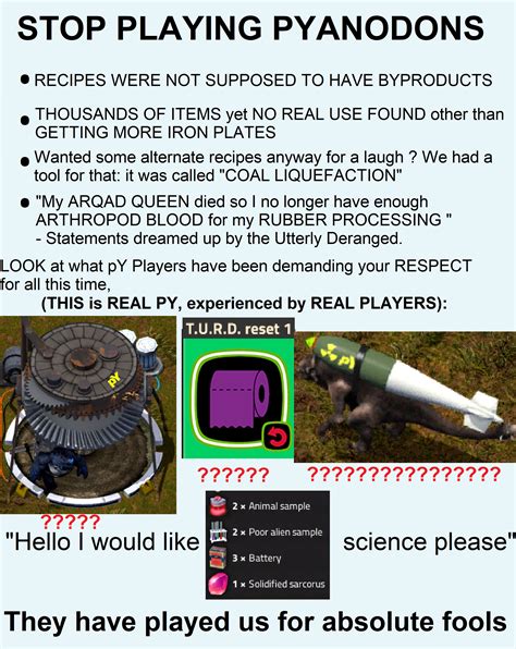 Stop Playing Pyanodons R Factoriohno