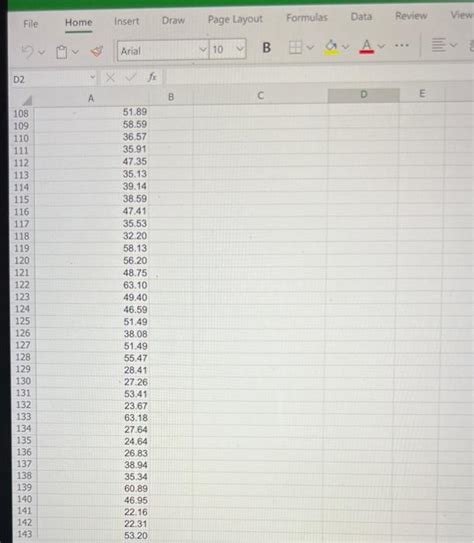 File Home Insert Draw Page Layout Formulas Data Chegg