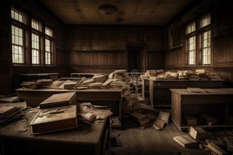Abandoned Classrooms Stock Illustrations 13 Abandoned Classrooms