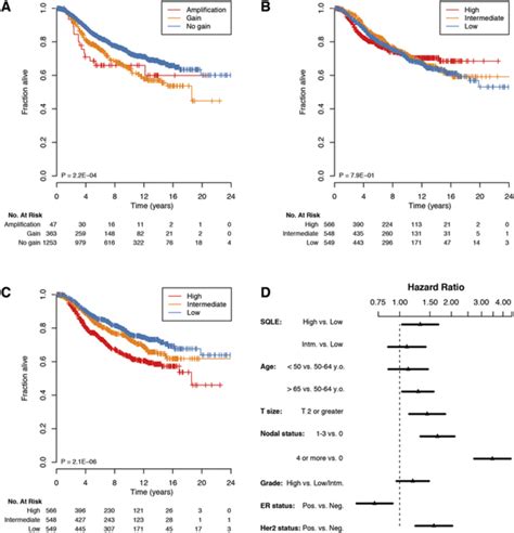 Sqle High Expression Is Independently Associated With Unfavorable