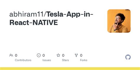 Github Abhiram Tesla App In React Native