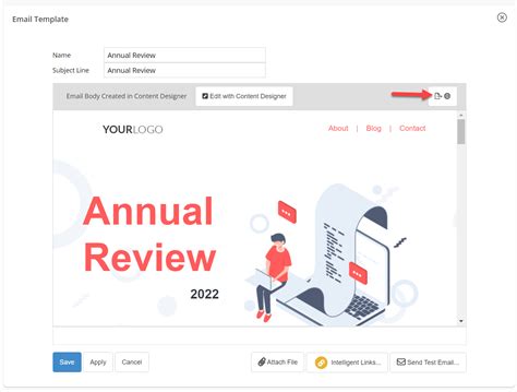 Convert An Email Template To A Landing Page Allclients Knowledge Base