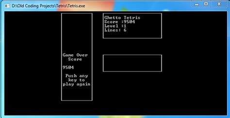 Github Insoodconsoletetris A C Tetris Clone That Uses Curses For Keyboard Input And Game Display