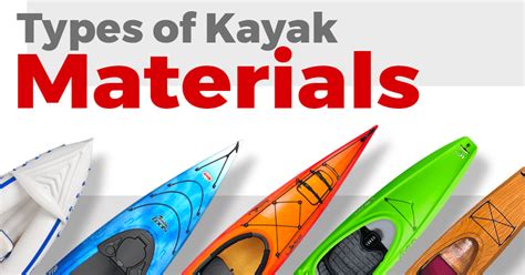 Types Of Kayak Materials