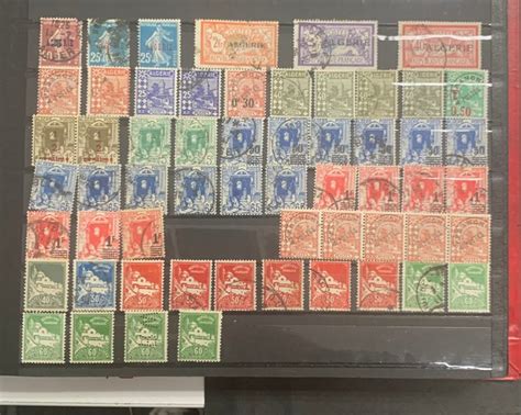 Frankrijk 1937 1968 Verzameling Postzegels Uit Voormalige Franse