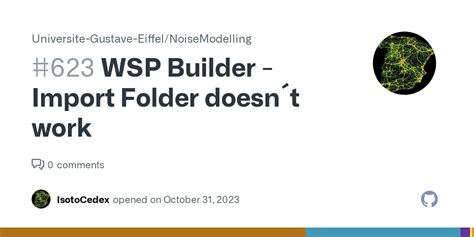 WSP Builder Import Folder Doesnt Work Issue 623 Universite