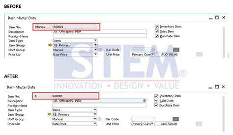 Convert Manual Master Data Codes To Automatic Numbering Series Sap