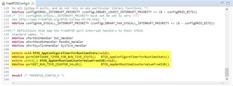 tutorial using runtime statistics with amazon freertos v10
