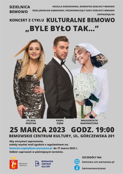 Koncert Z Cyklu Kulturalne Bemowo „byle Było Tak” Bemowo