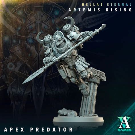 3d Printable Hellas Eternal Artemis Rising Bundle By Archvillain Games