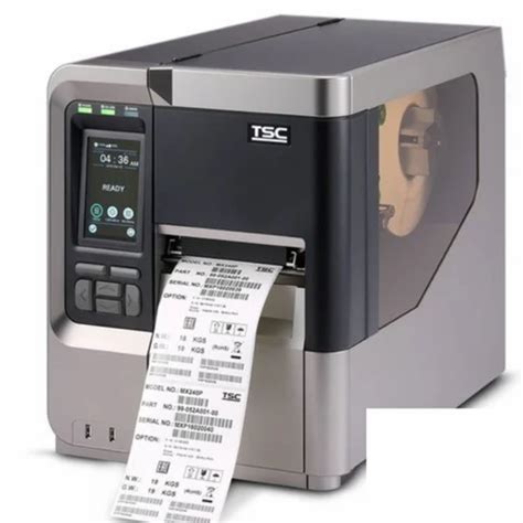 TSC TTP 368MT Series Industrial Thermal Barcode Printer Max Print Width 4 Inches Resolution