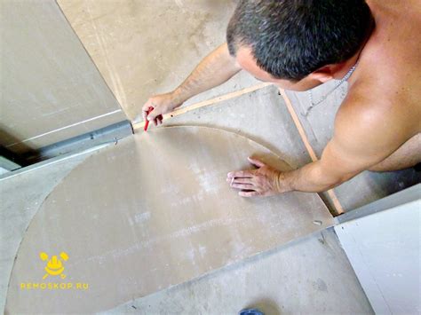 Как сделать круглую стену из гипсокартона подробная инструкция Школа ремонта РемоСкоп