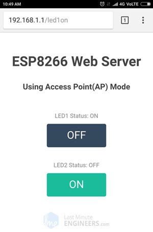 Crea Un Servidor Web En ESP8266 NodeMCU En Pocos Pasos Con Arduino IDE