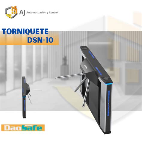 Torniquete Dsn 10 Bidireccional • Aj Automatización Y Control