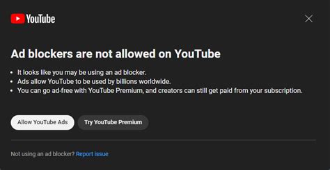 Suddenly Getting Ad Blockers Are Not Allowed On YouTube Page 3 Ad