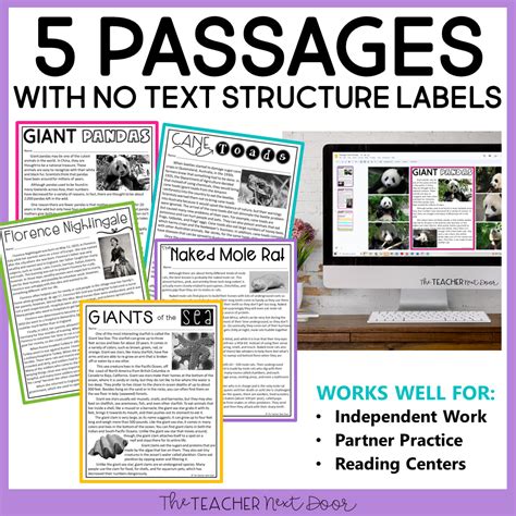 Informational Text Structures 3rd Grade Print And Digital The Teacher Next Door