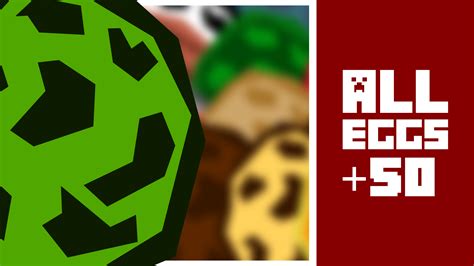 50x Mob Eggs For Tebex Hand Drawn Builtbybit