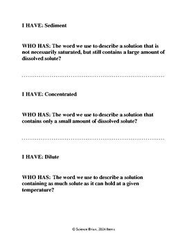 Mixtures And Classification Of Matter Teaching Resources Mini Bundle