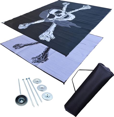 Ez Travel Collection Rv Patio Mat American Flag Awning Mat