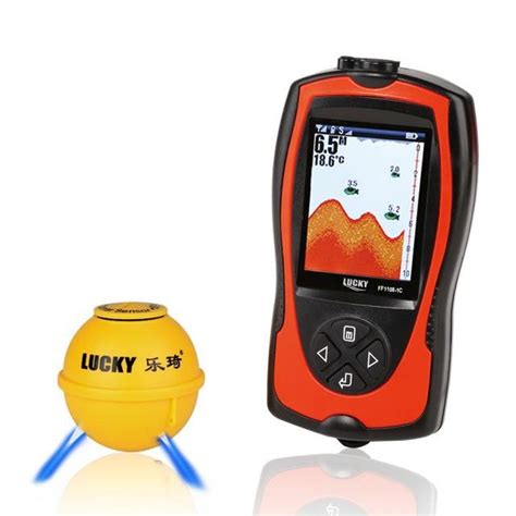 LUCKY FF1108 1CWLA Rechargeable Wireless Remote Sonar Sensor 45M Water