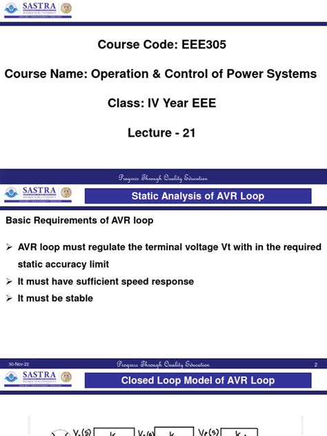 unit iii opcon lecture 21 static and dynamic analysis of avr loop