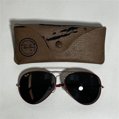 Vintage Ray Ban Bausch Lomb Aviator Sunglasses 62 14 Gem