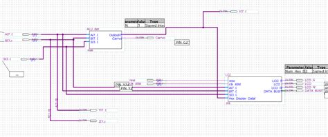 my lcd won t display my alu inputs and outputs any tips r fpga