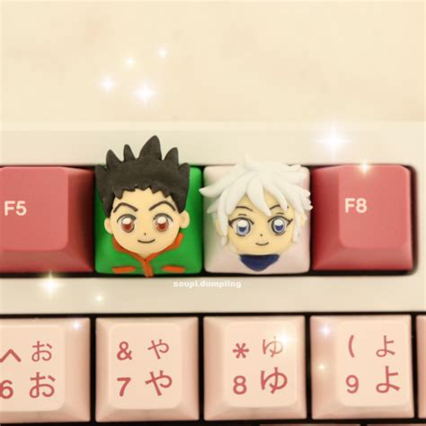 Gon And Killua On My Keyboard R Hunterxhunter